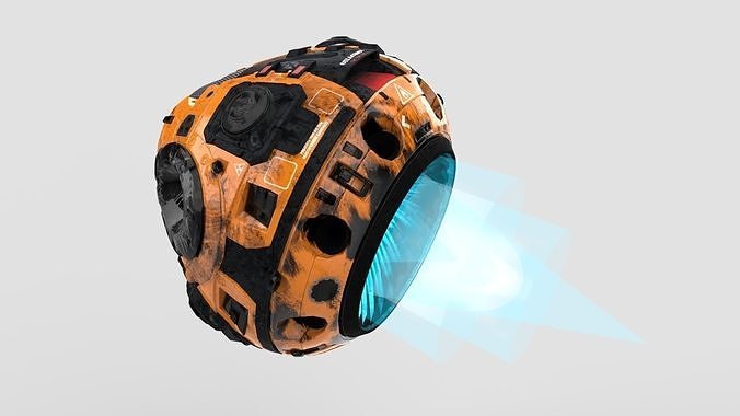 Sci-Fi hover unit free 3D model | CGTrader
