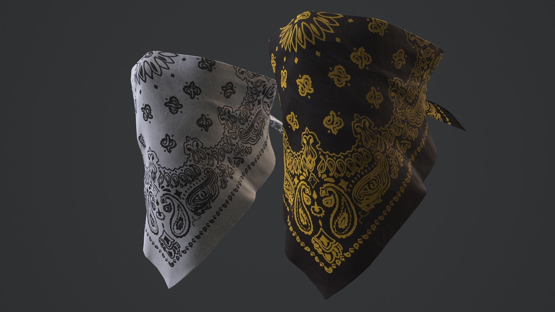 3D model Bandanas VR / AR / low-poly | CGTrader