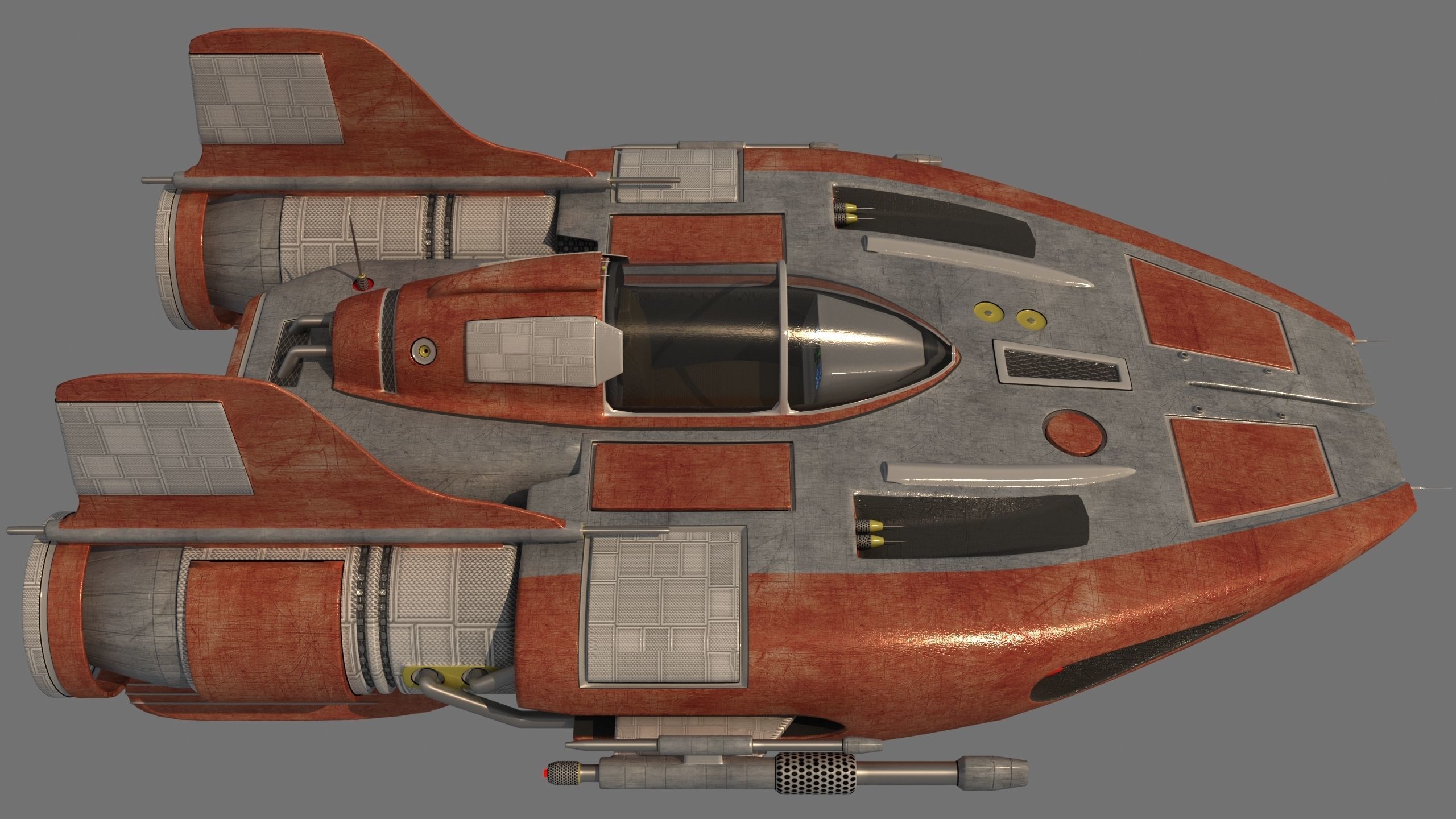 A-Wing 3D model | CGTrader