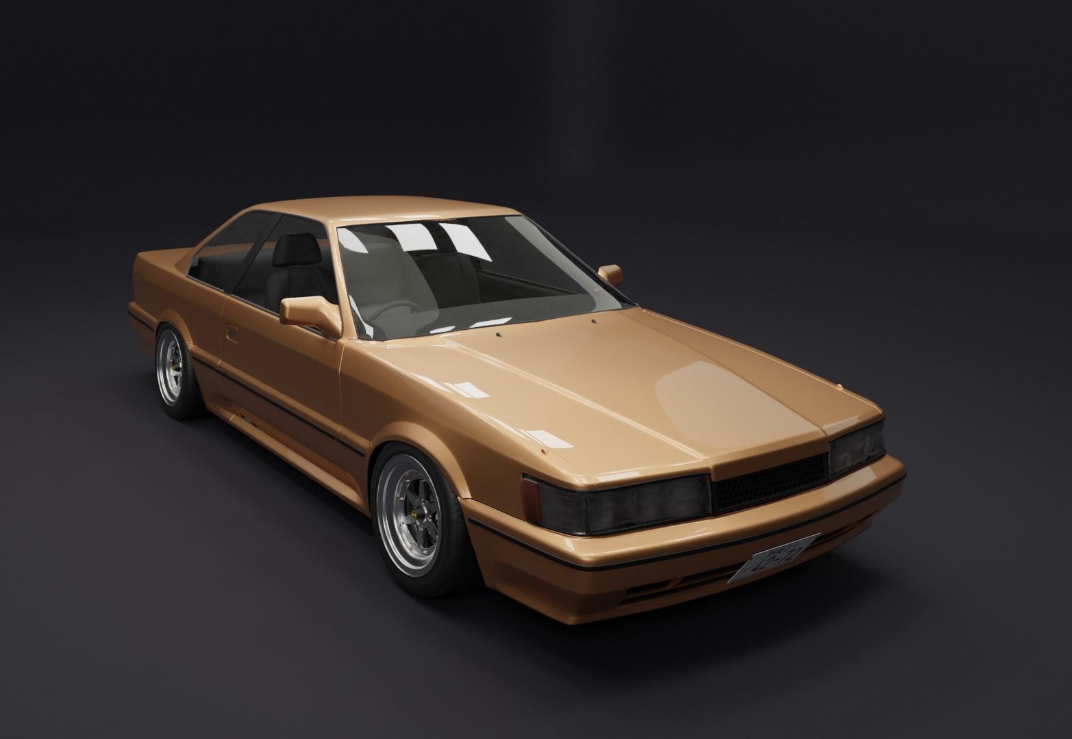 Nissan Leopard F31 3D model | CGTrader