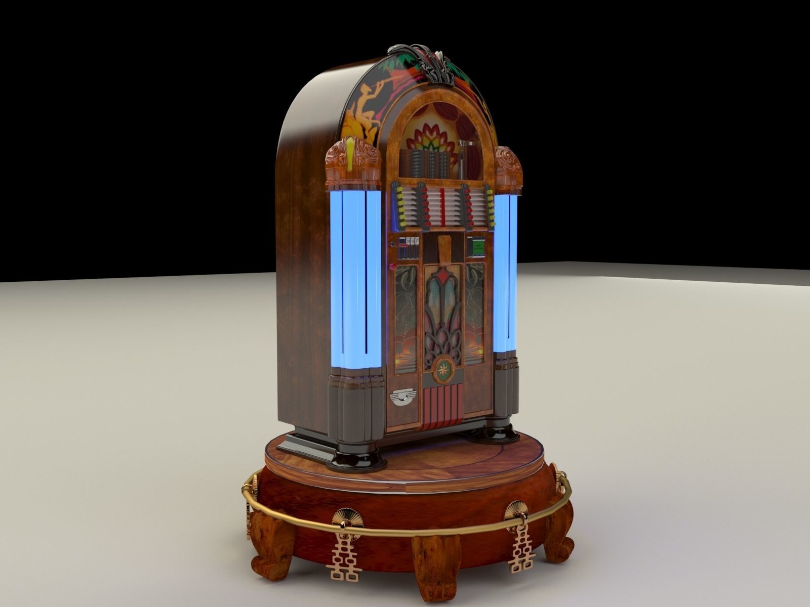 Jukebox 3D model | CGTrader