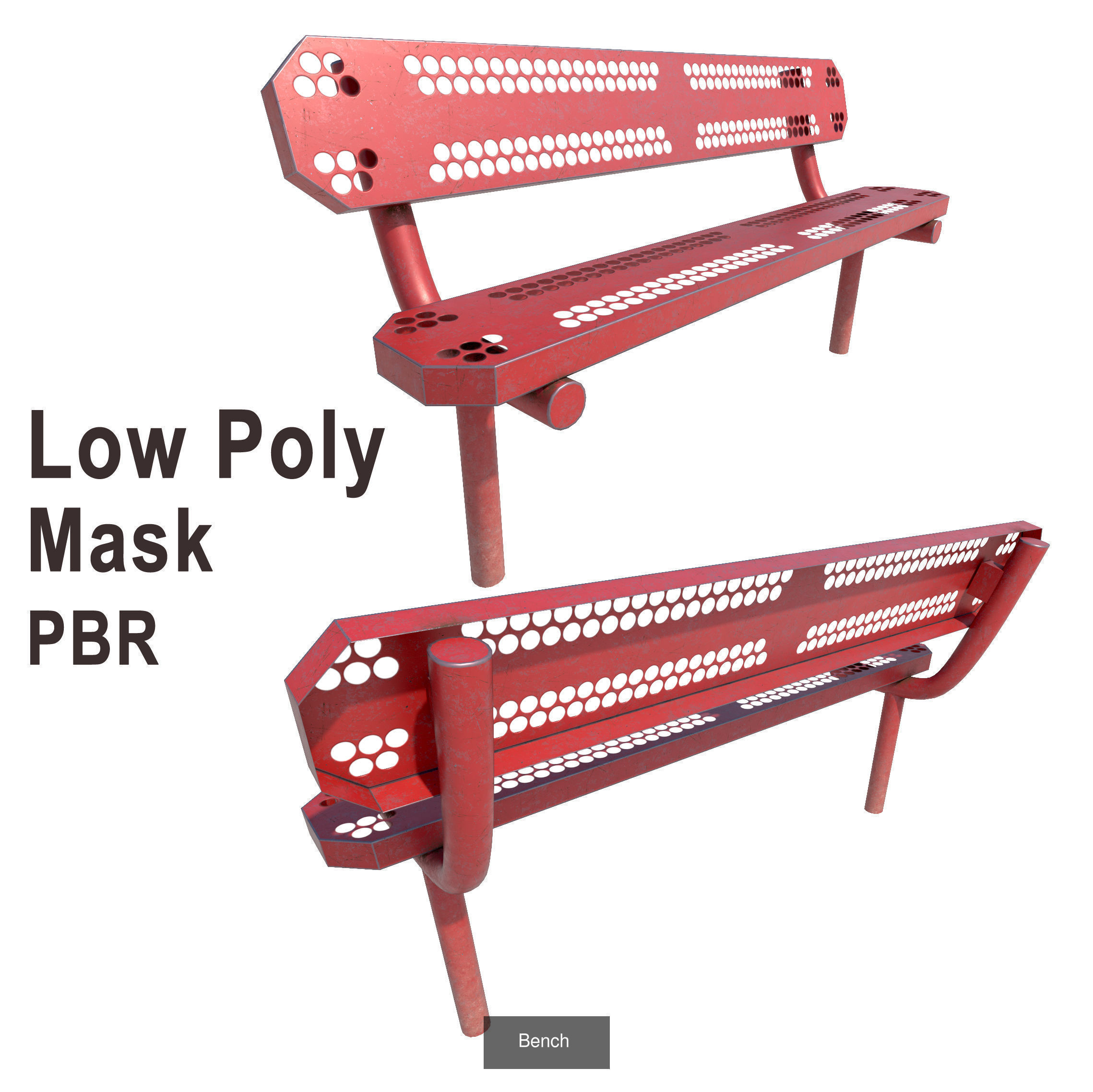 3D Model Collection exterior city building objects - low-poly - street ...