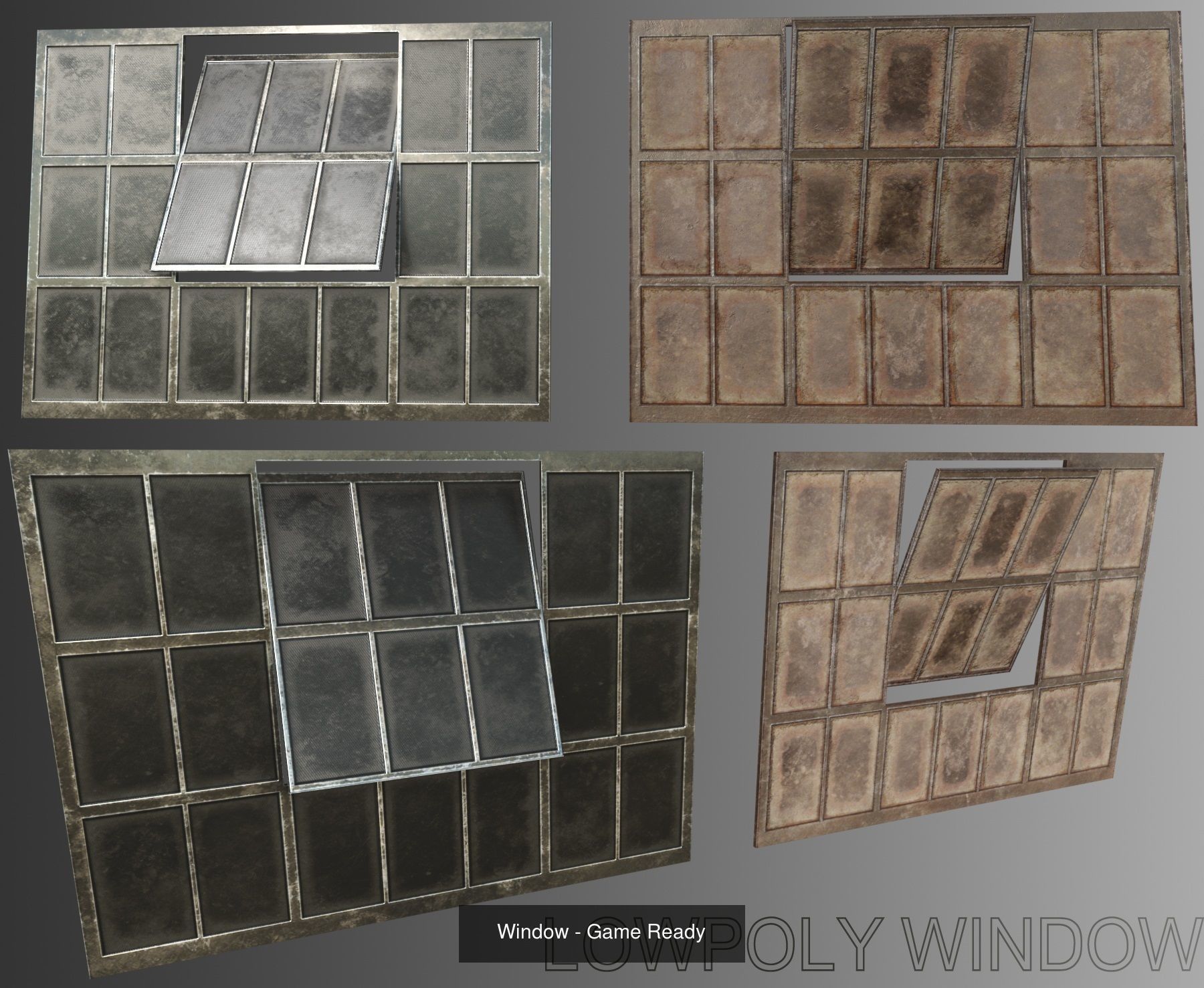 3D Model Collection exterior city building objects - low-poly - street ...