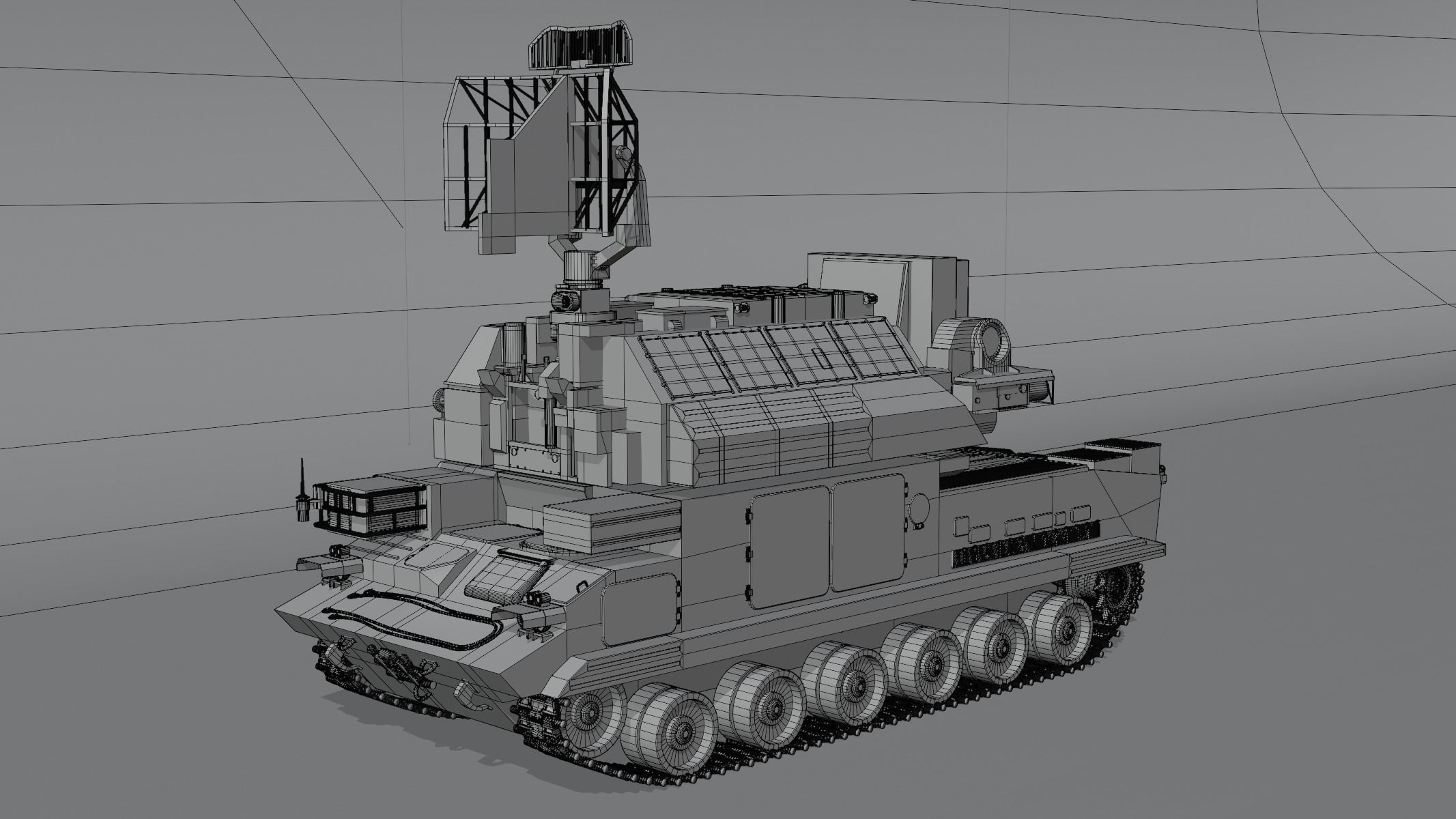 Tor-M1 9K330 SA-15 Gauntlet 3D model | CGTrader