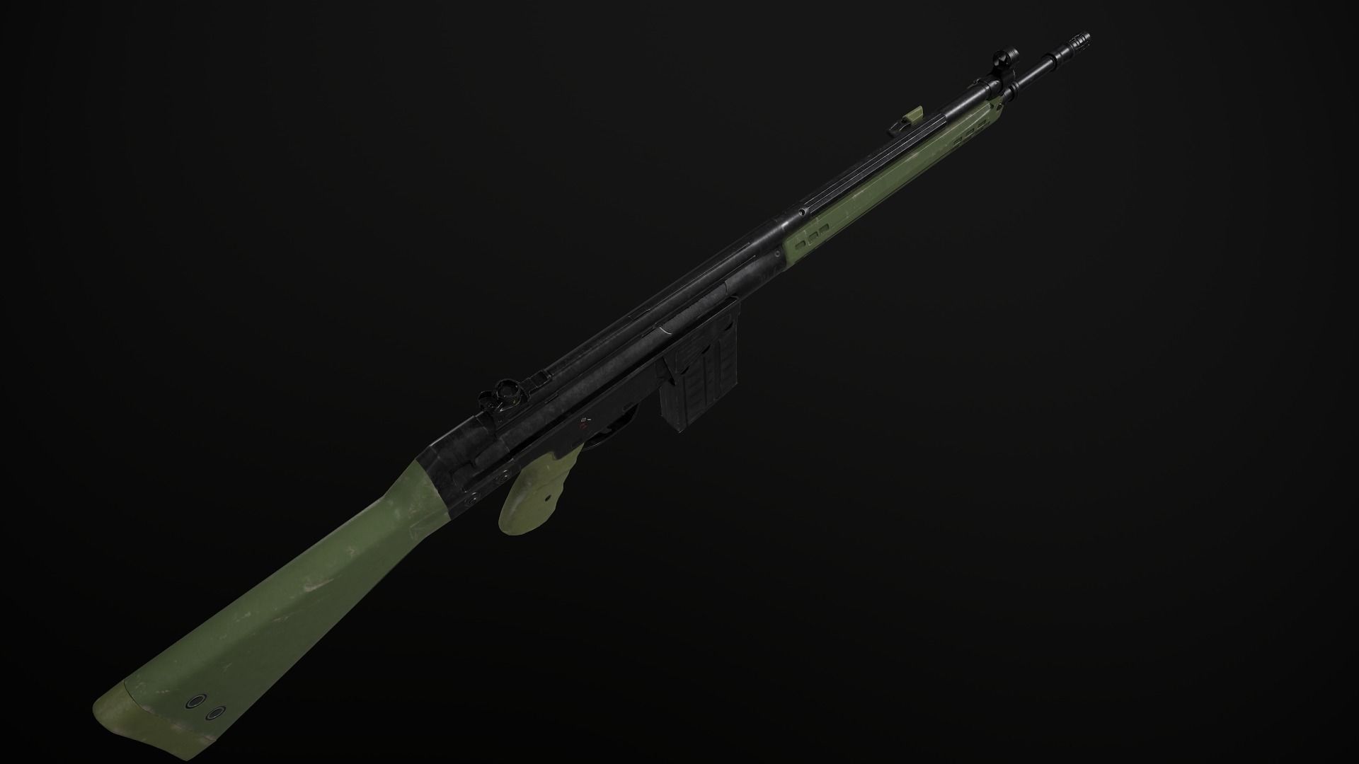 3D model Heckler- Koch G3 VR / AR / low-poly | CGTrader