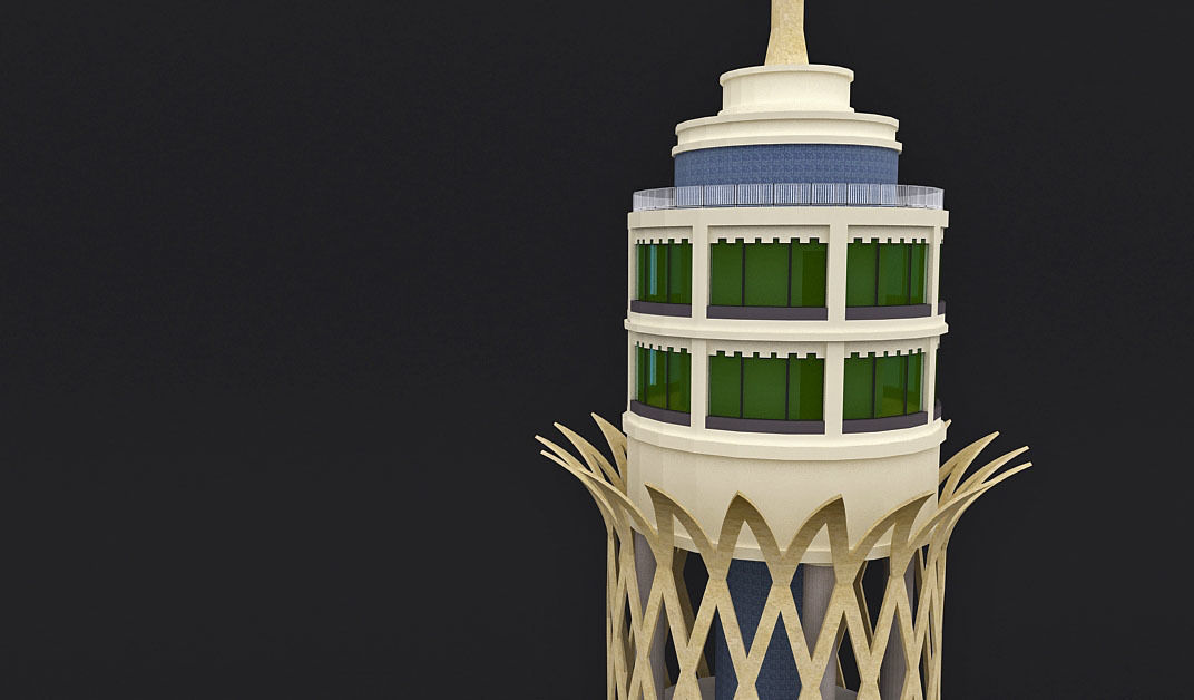 Egypt Cairo Tower 3D model | CGTrader