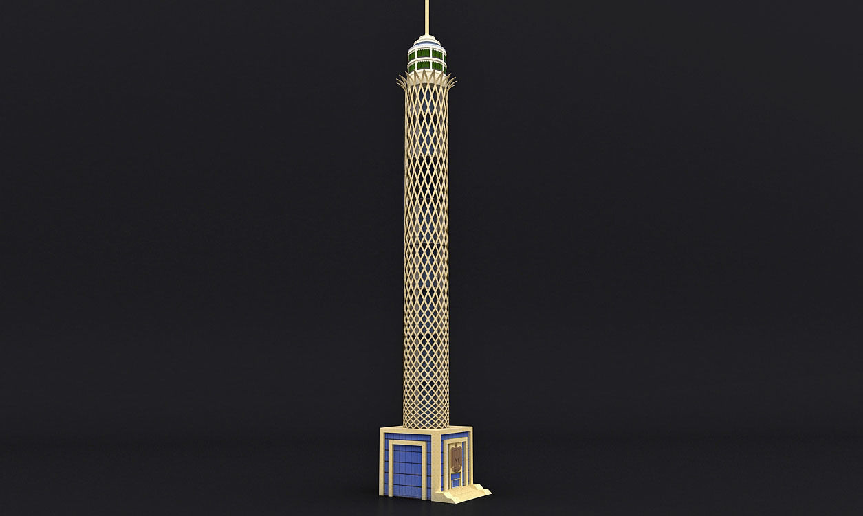 Egypt Cairo Tower 3D model | CGTrader