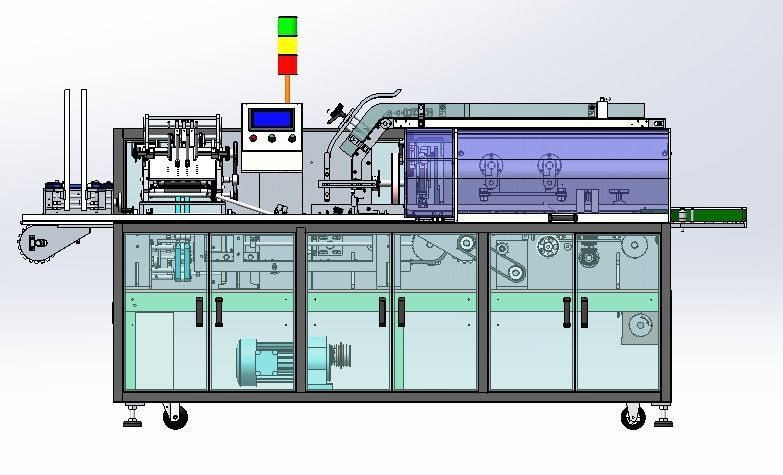 Automatic high-speed cartoning machine 3D model | CGTrader