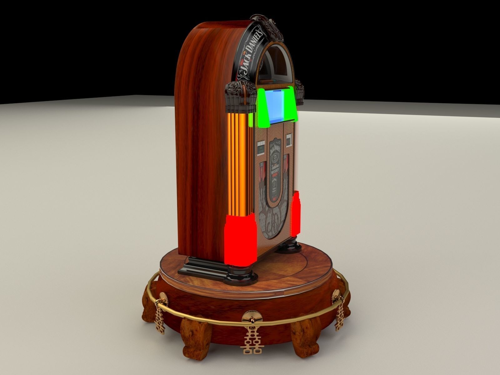 Juke box 3D model | CGTrader
