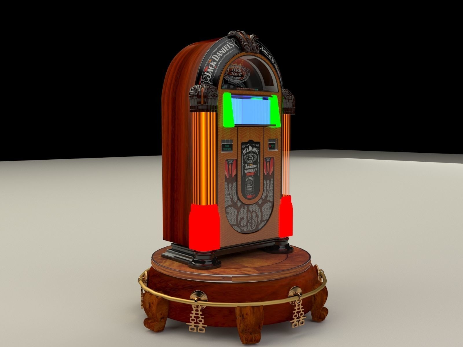 Juke box 3D model | CGTrader