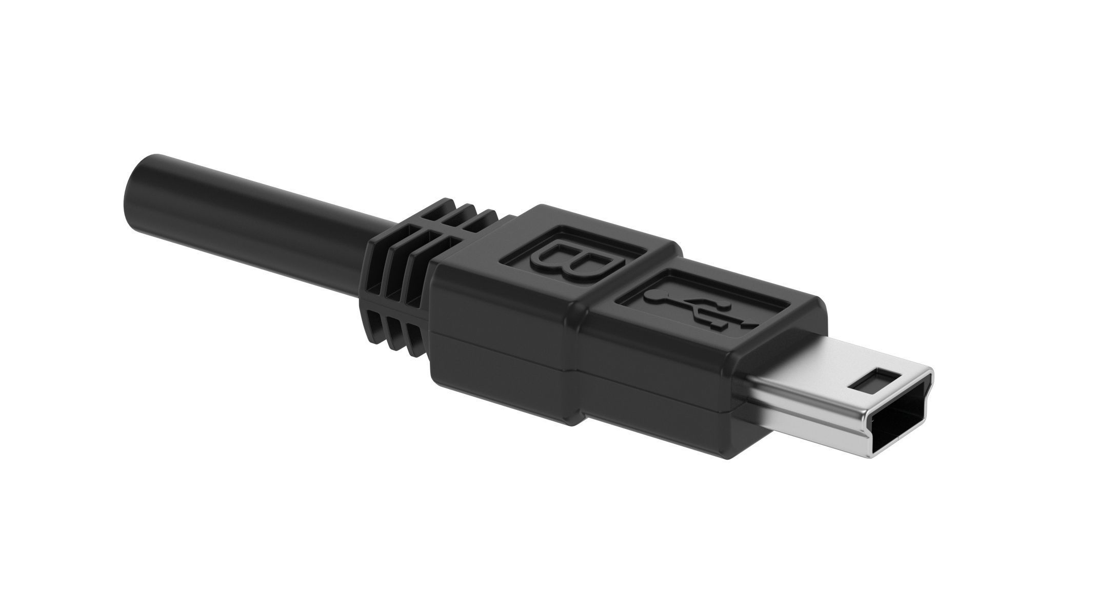 USB Mini B Male 3D model | CGTrader