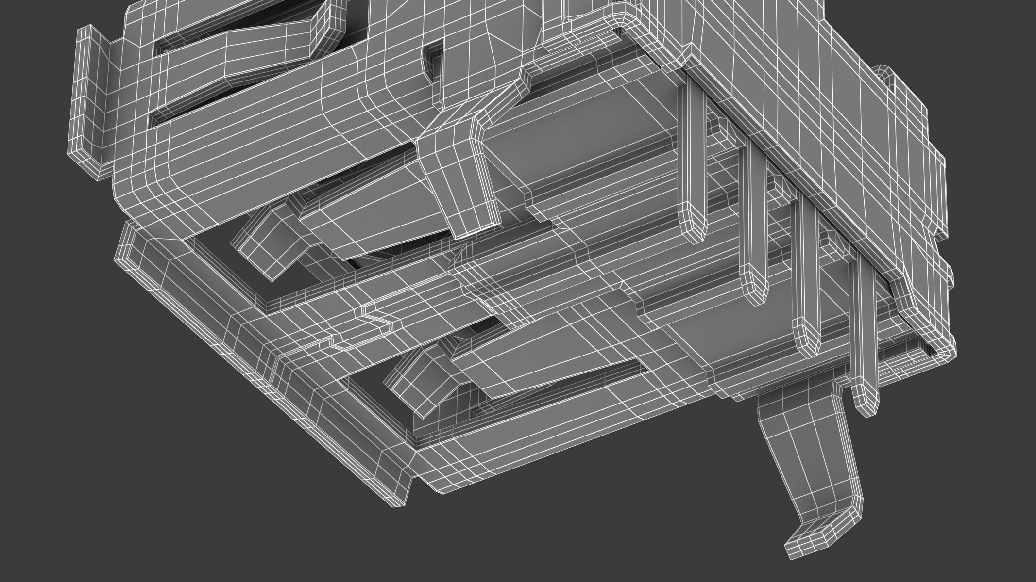 USB Type A Female 3D model | CGTrader