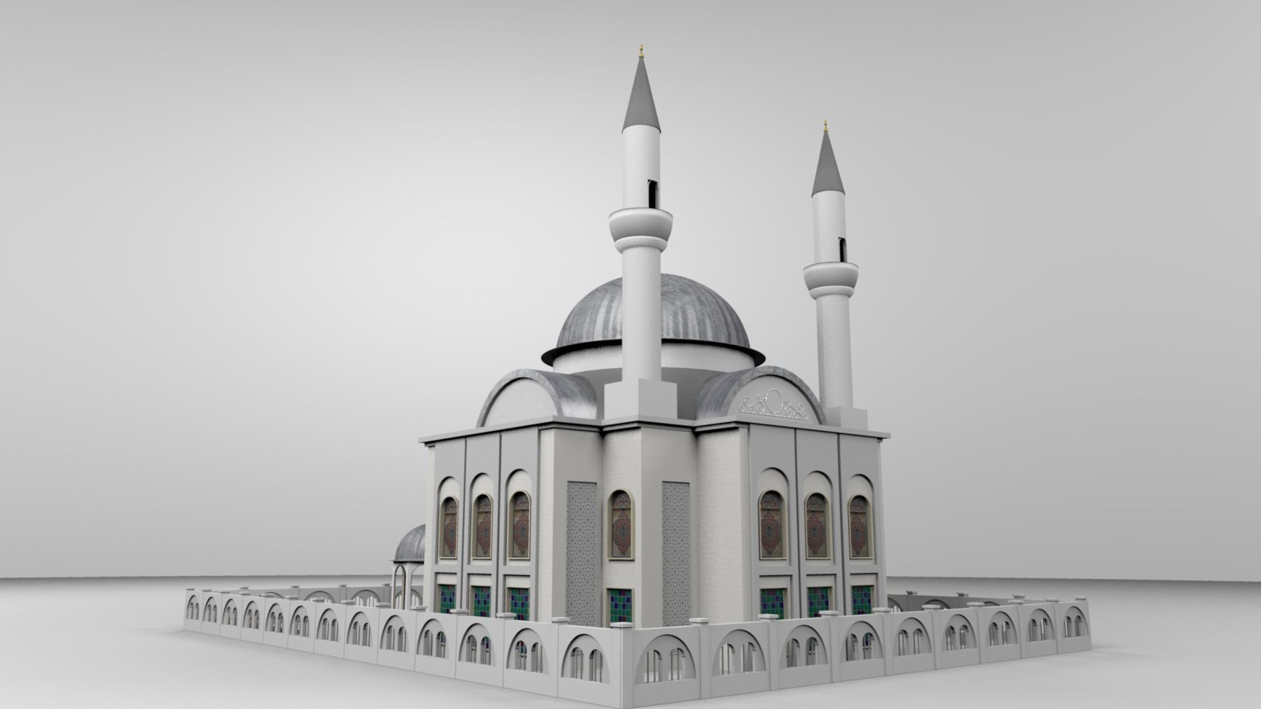 3D Mosque arabian | CGTrader