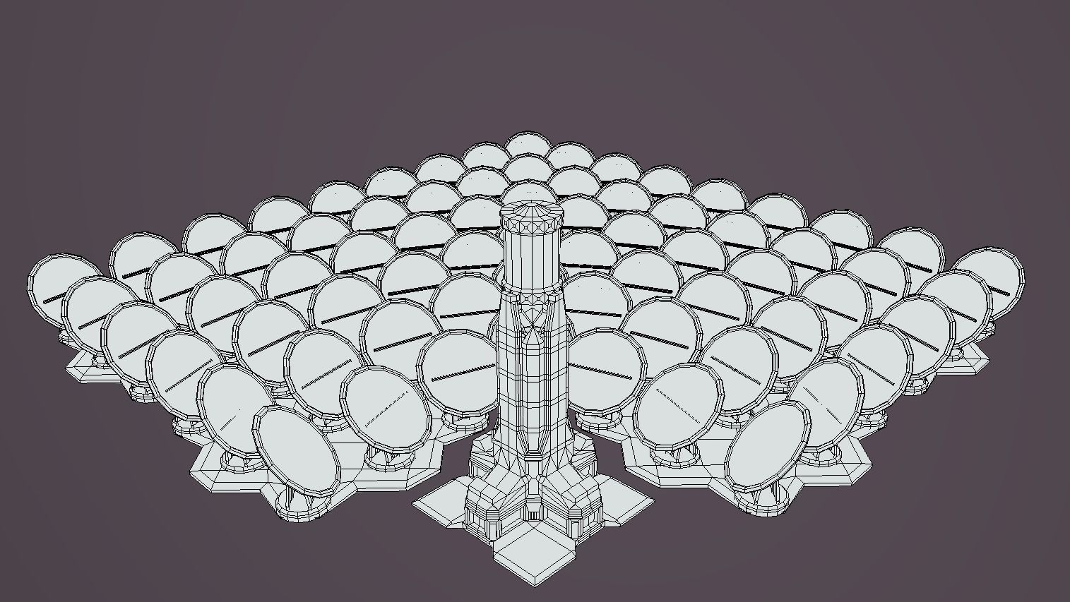 3D model Solar Tower Generator VR / AR / low-poly | CGTrader