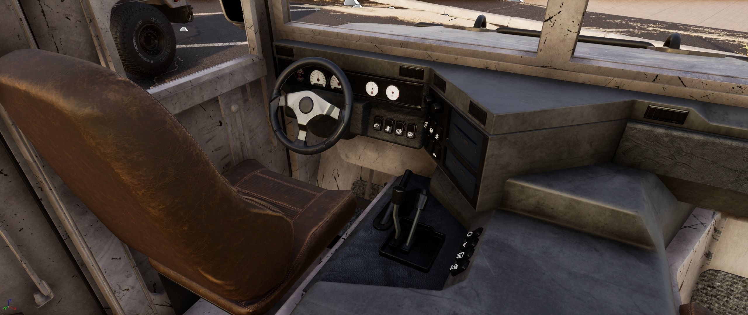 3D model HUMMER - Humvee Low-poly model Game ready for Unity or Unreal ...