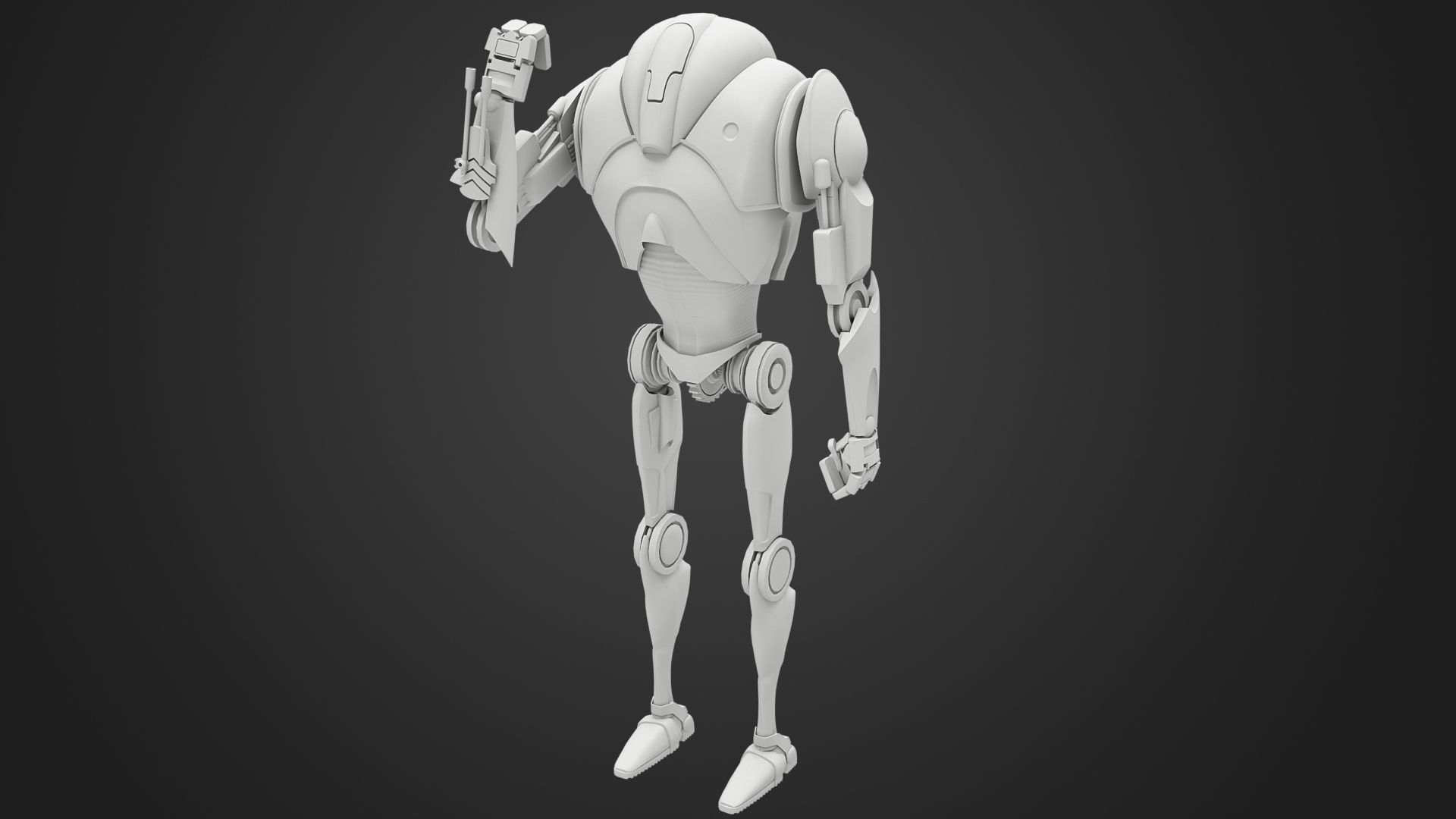 Super Battle Droid 3D model | CGTrader