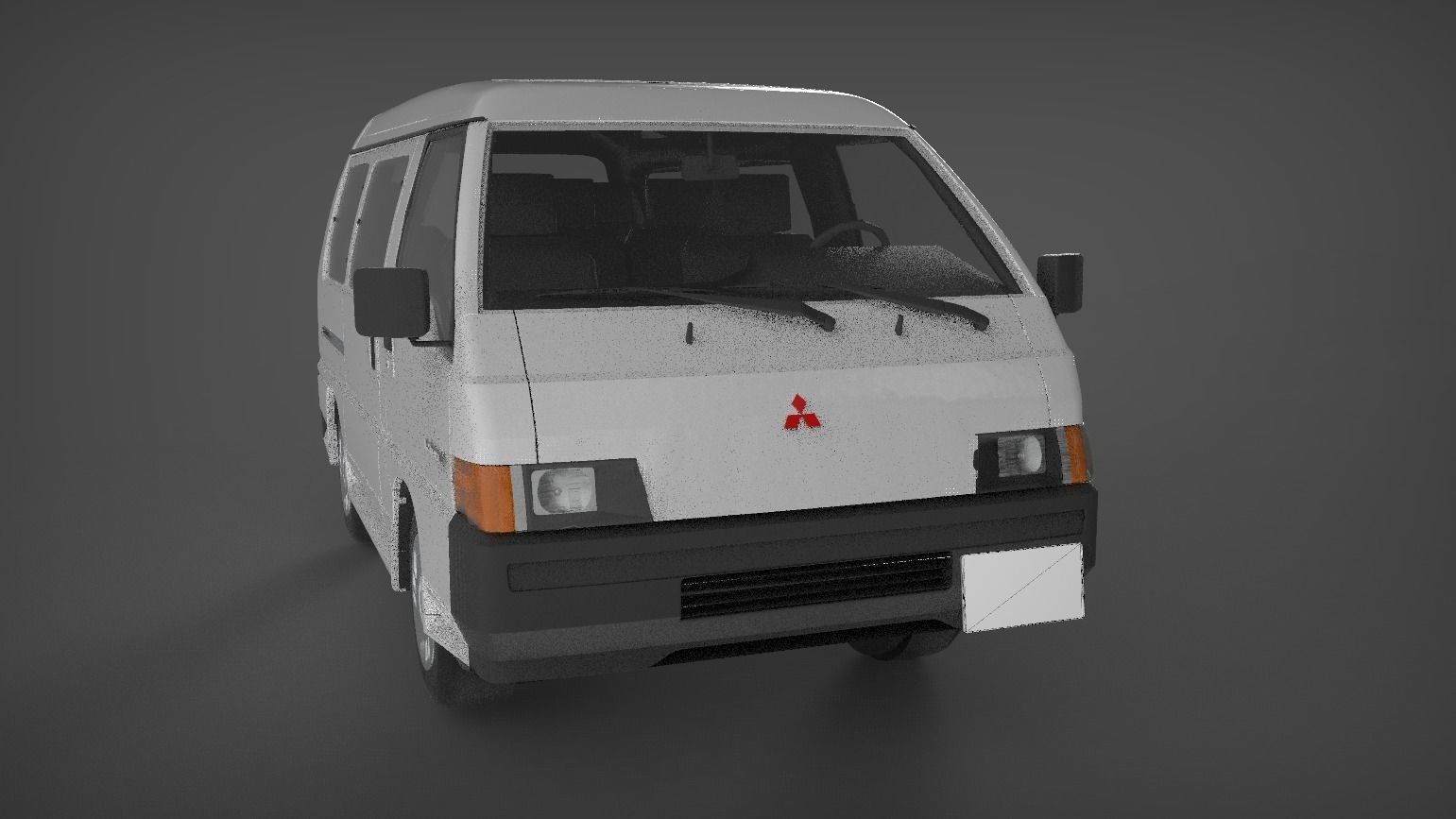 3D model MITSUBISHI L300 HQ VR / AR / low-poly | CGTrader