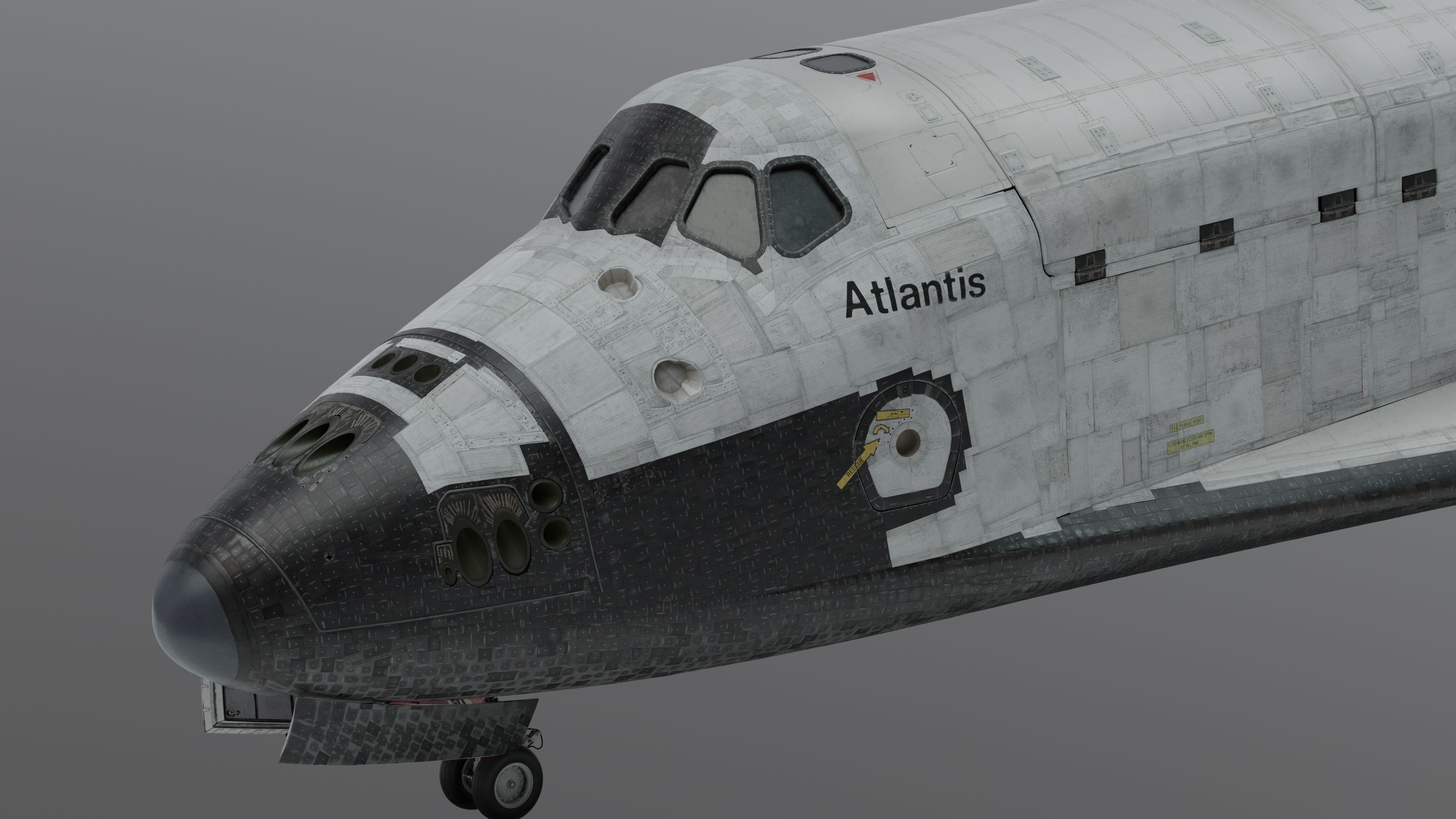 SPACE SHUTTLE Atlantis Complete 3D model | CGTrader
