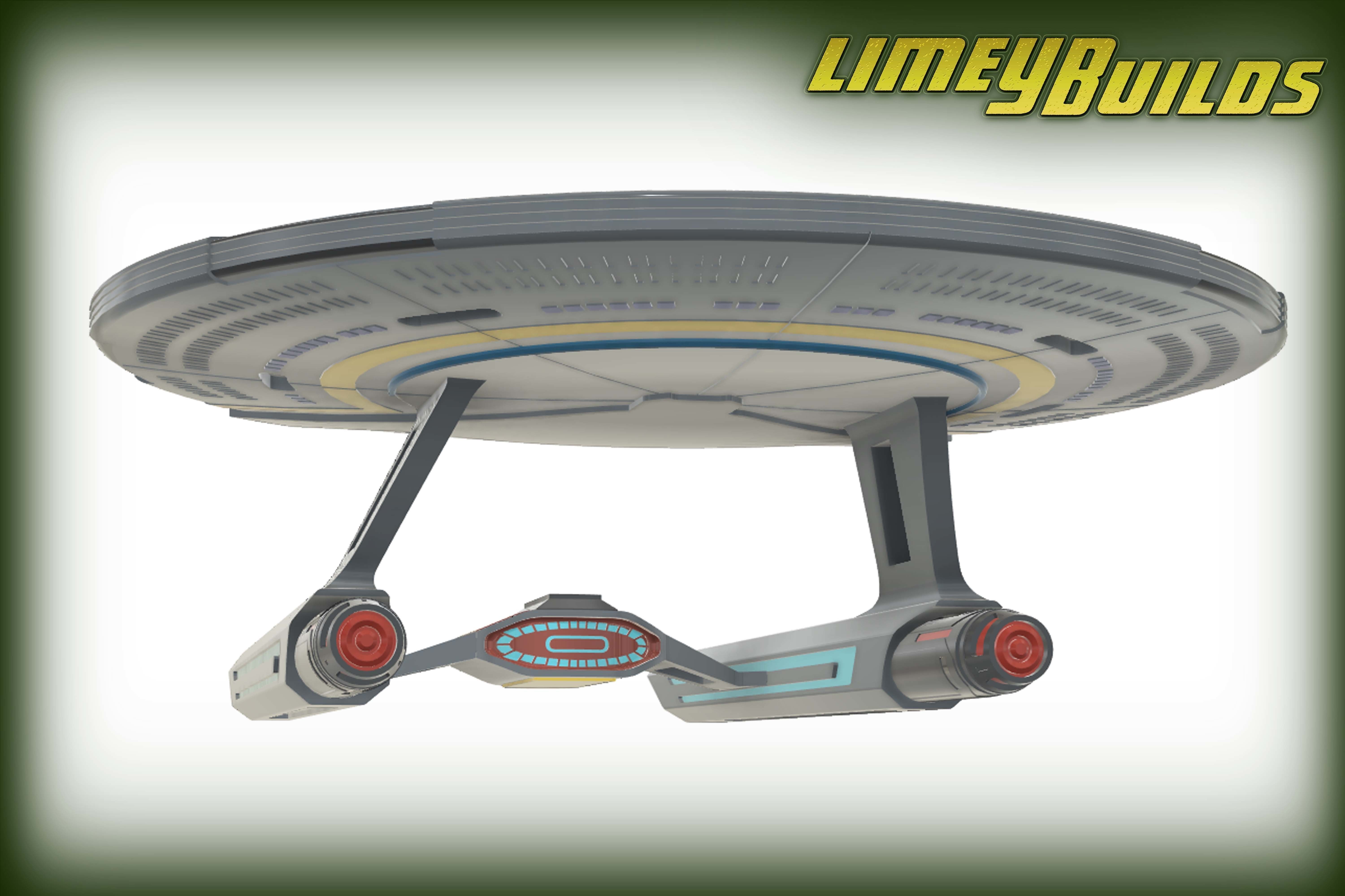 USS Cerritos 3D model 3D printable | CGTrader