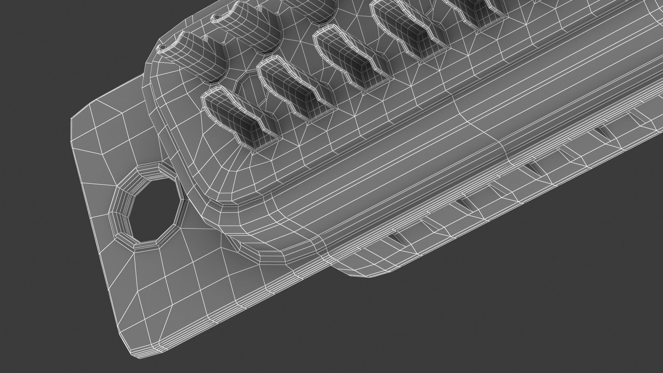 DE-9 Male 3D model | CGTrader