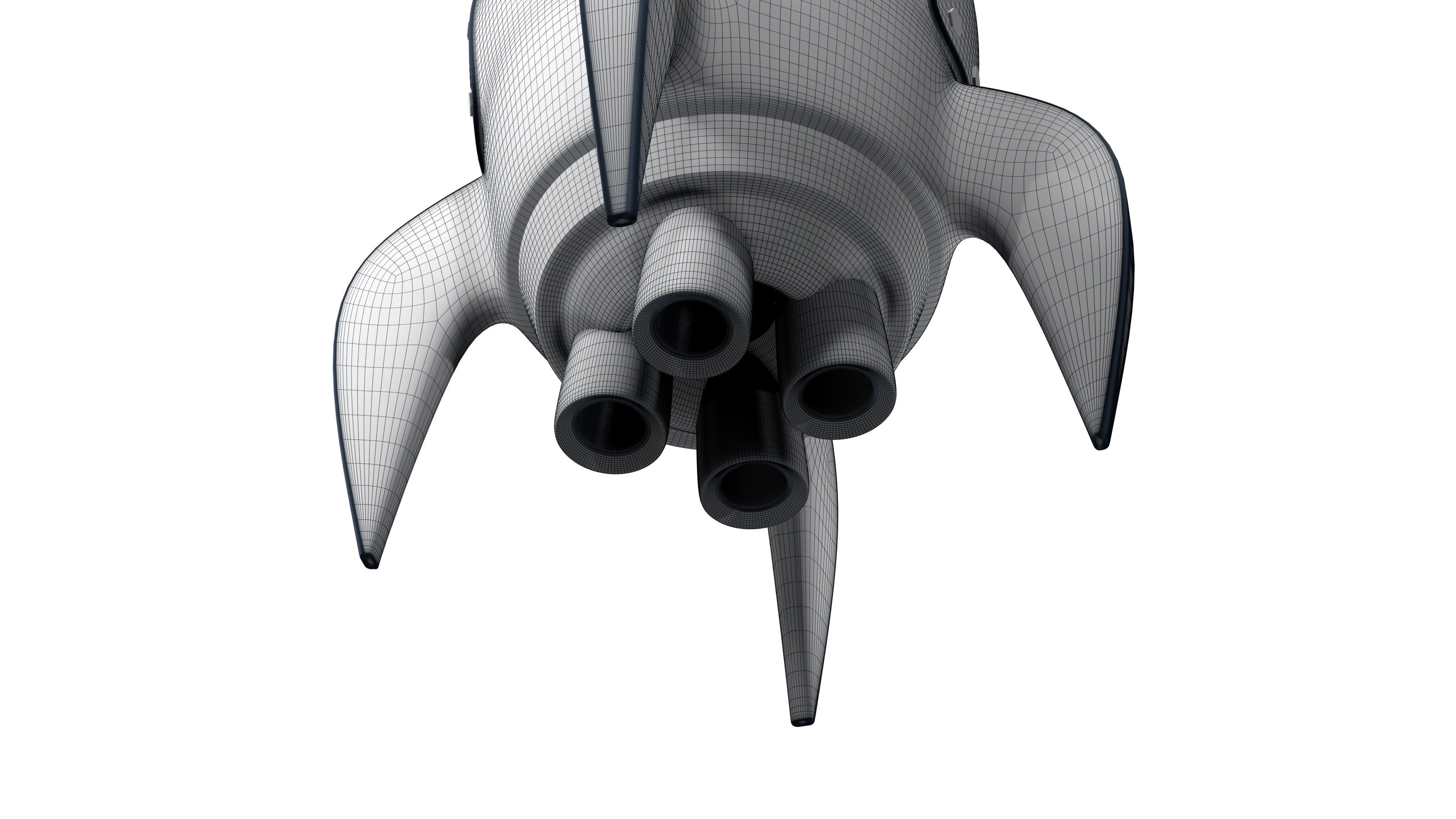 Toy Rocket Space Ship 3D model | CGTrader