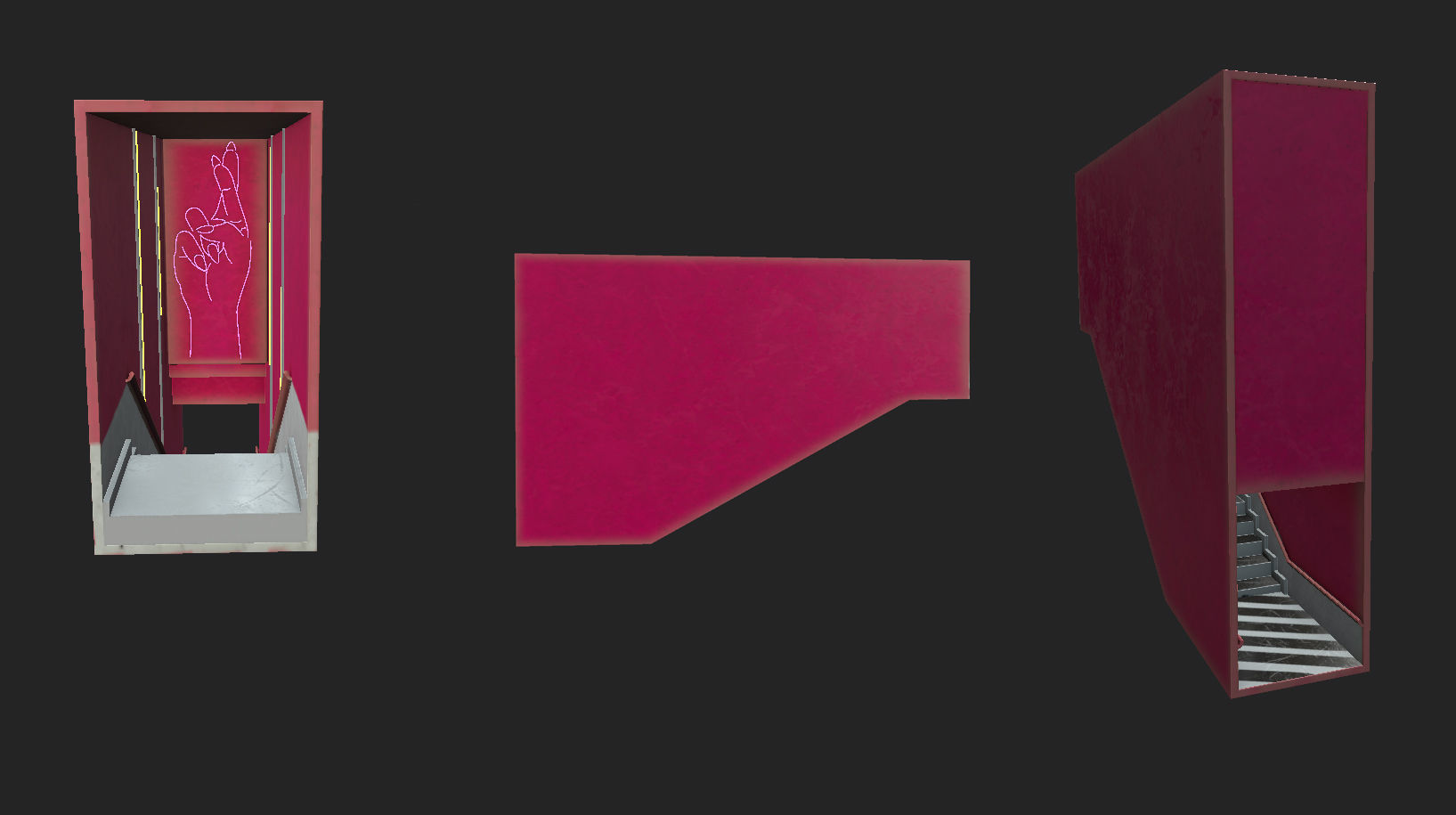 3D model backdrop second life VR / AR / low-poly | CGTrader