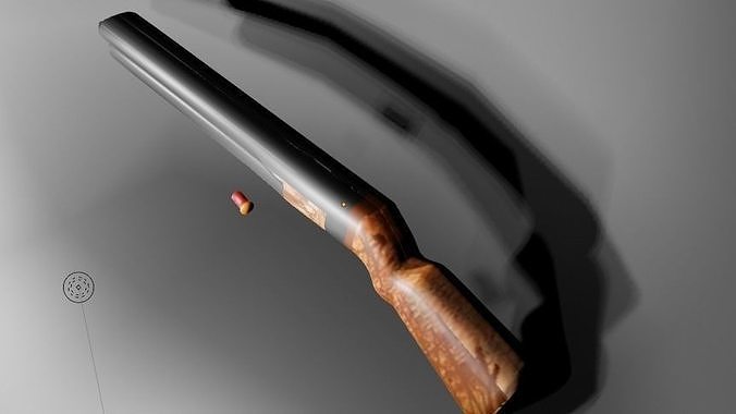 shotgun model with gauge free 3D model | CGTrader