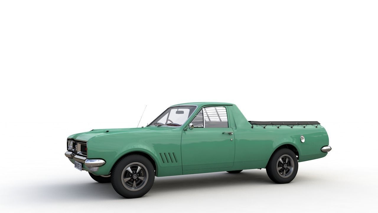 HOLDEN HG UTE GTS 1971 3D model | CGTrader