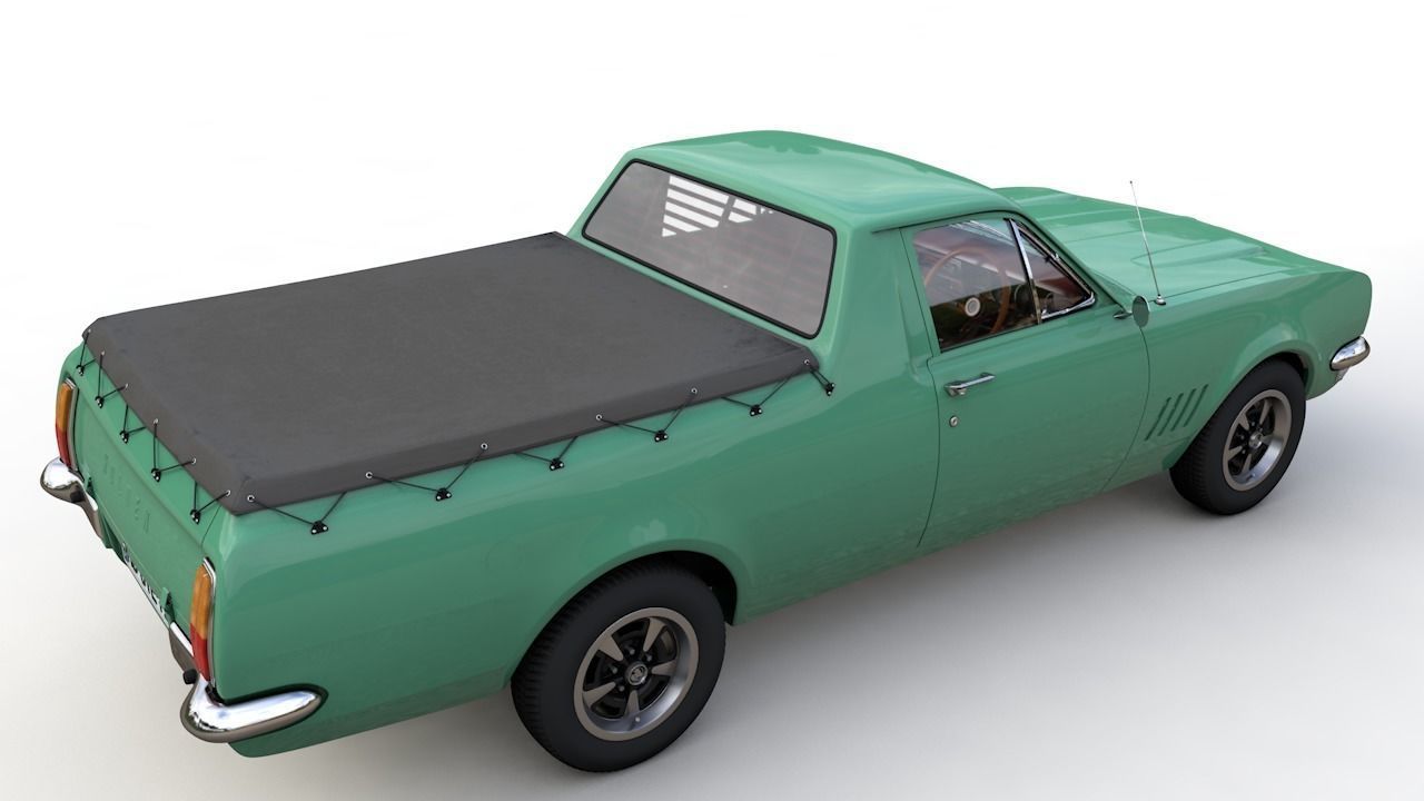 HOLDEN HG UTE GTS 1971 3D model | CGTrader