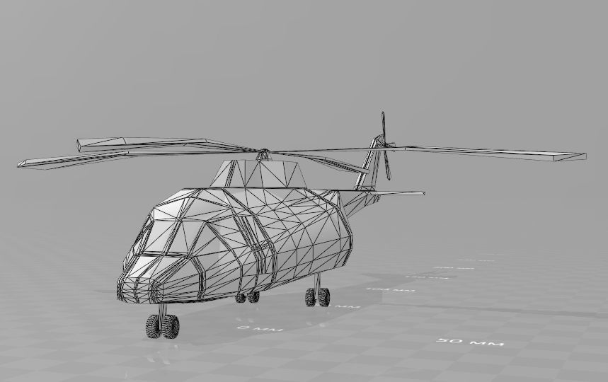 cargo helicopter 3D model | CGTrader