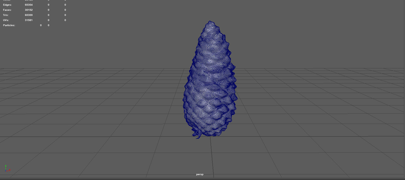 3D model PINECONE VR / AR / low-poly | CGTrader