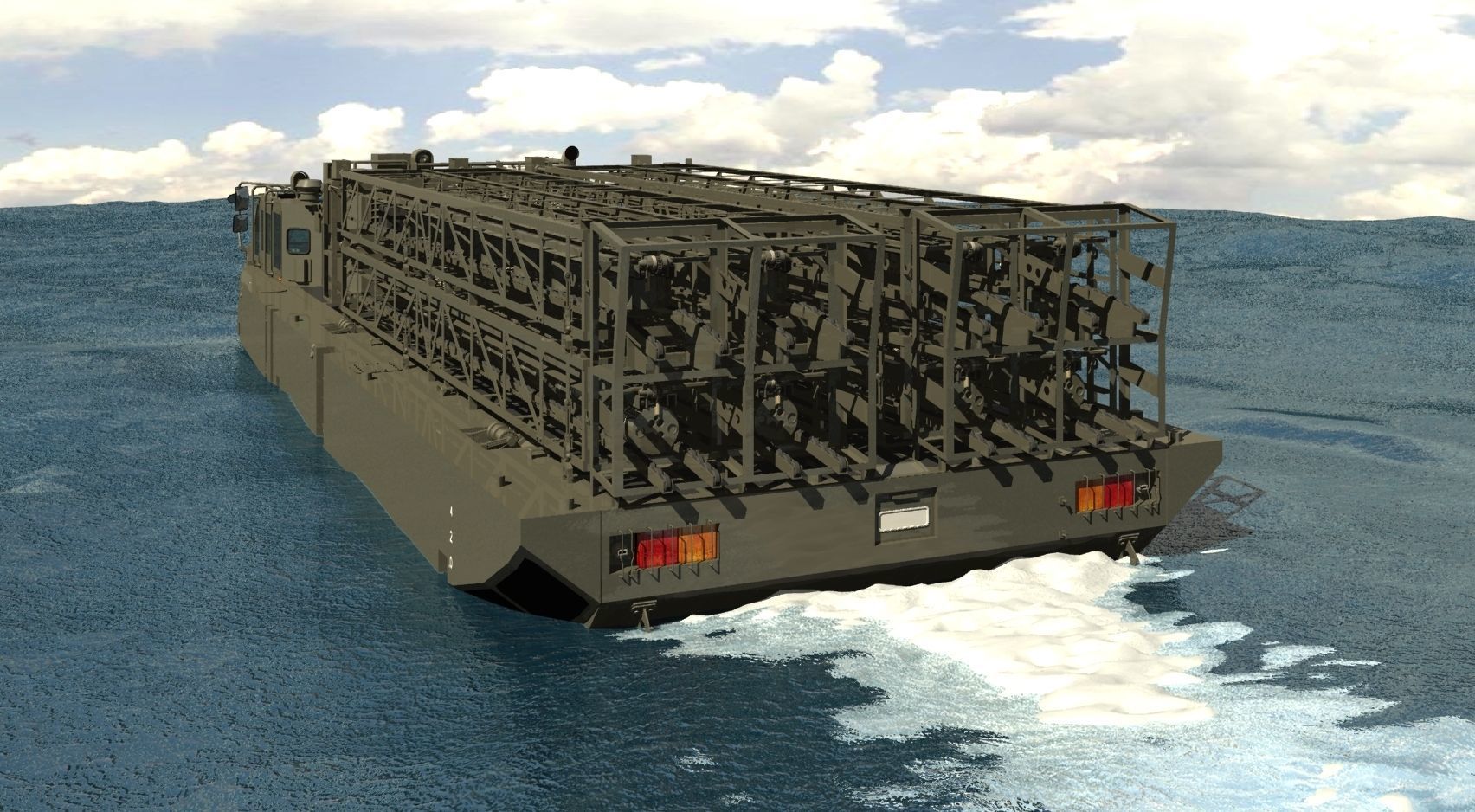 JGSDF Type94 Beach Minelayer Vehicle 3D model | CGTrader