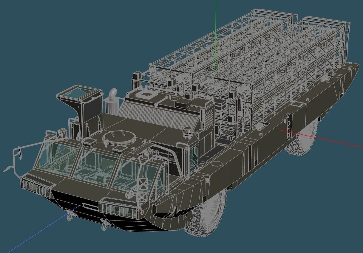 JGSDF Type94 Beach Minelayer Vehicle 3D model | CGTrader