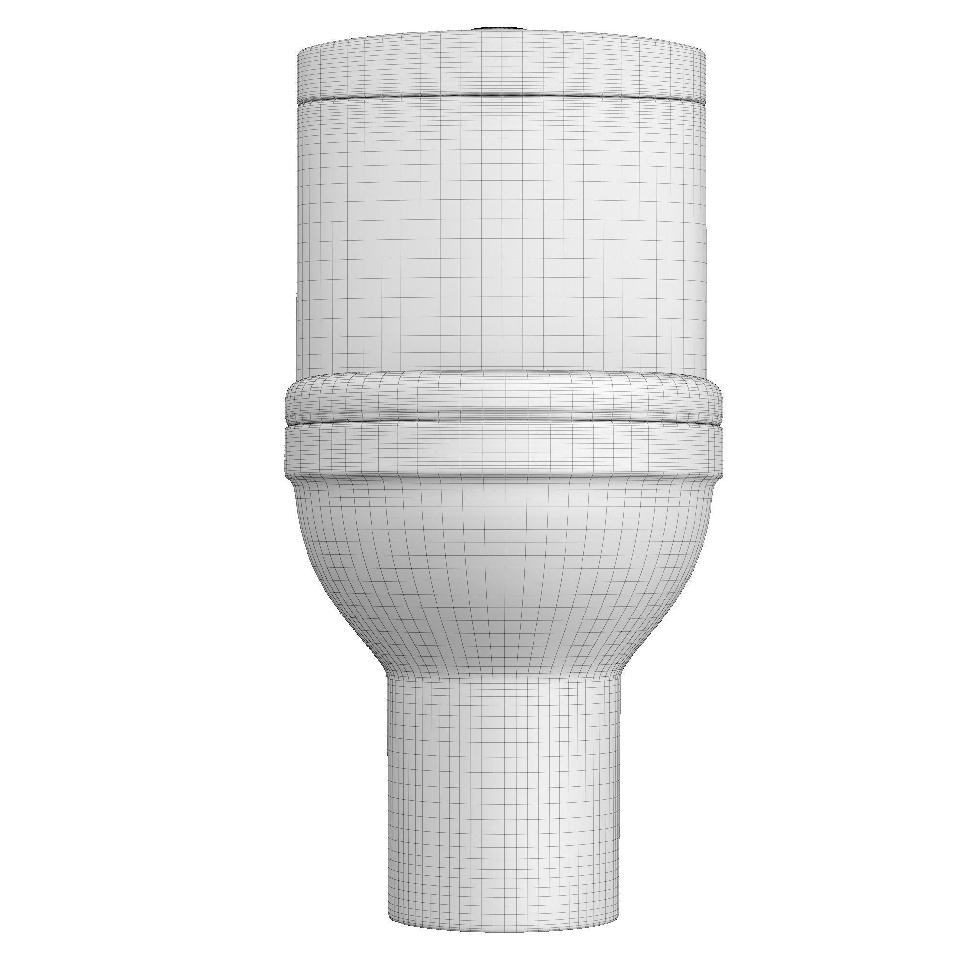 Two piece EWC toilet 3D model Modeled in 3ds max 3D model | CGTrader