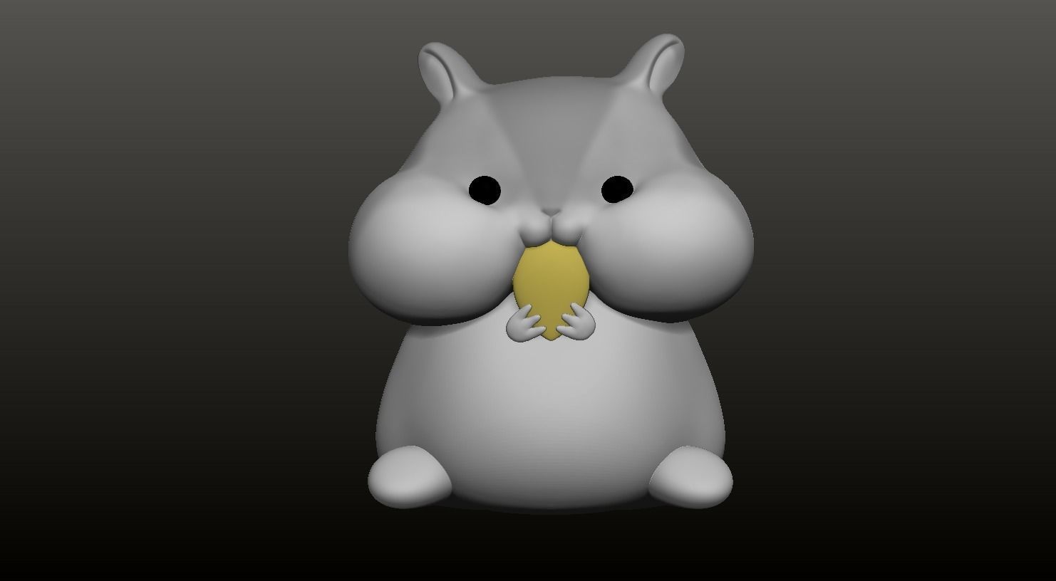 Hamster 3D model 3D printable | CGTrader