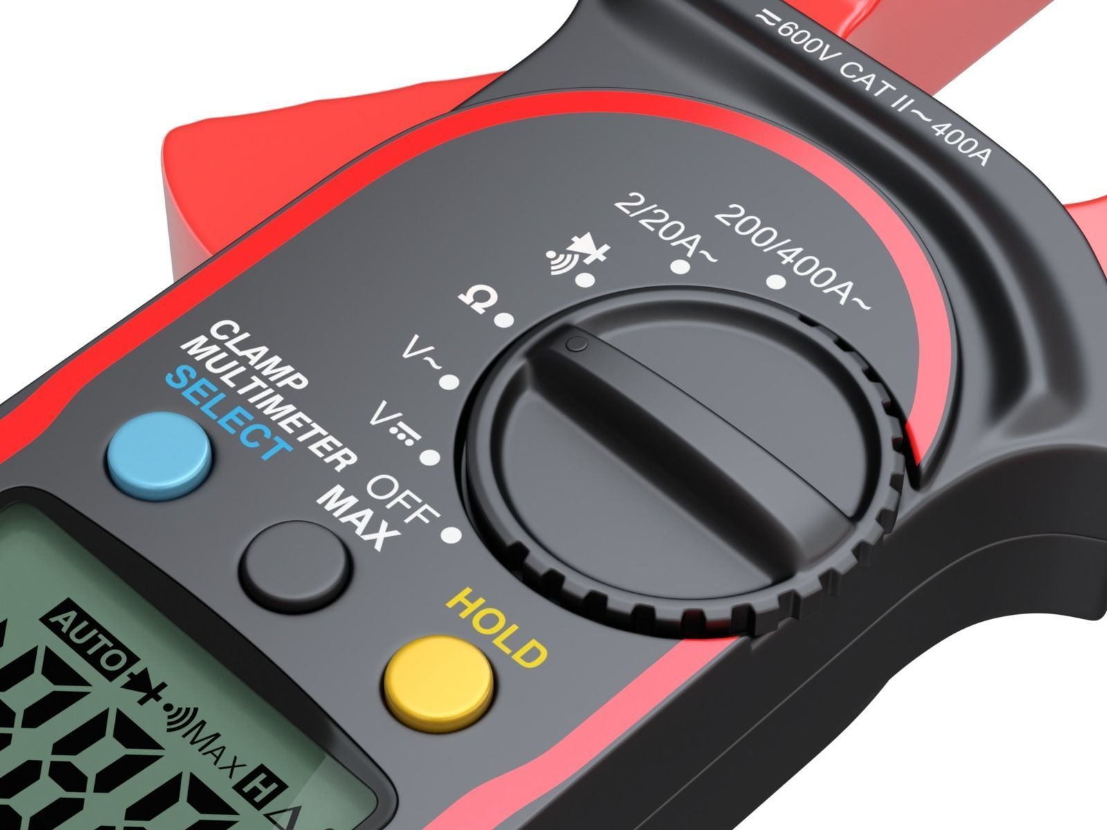 Digital Clamp Meter 3D model | CGTrader