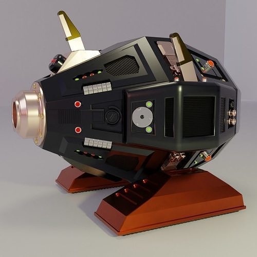StarTrek Exocomp fan art 3D model | CGTrader