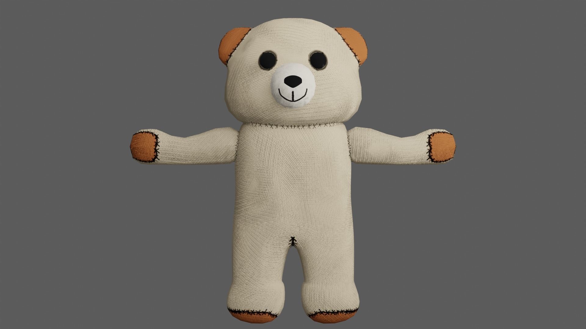 3D model Teddy Bear VR / AR / low-poly | CGTrader