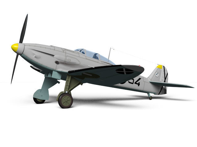 Heinkel He112 B-0 3D model | CGTrader