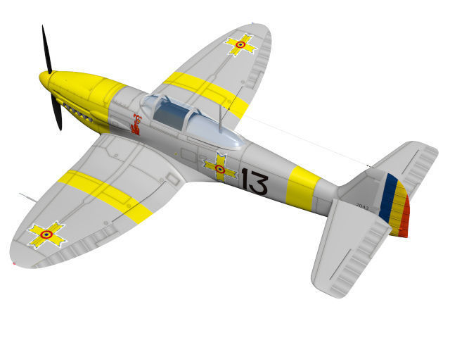 Heinkel He112 B-1 3D model | CGTrader