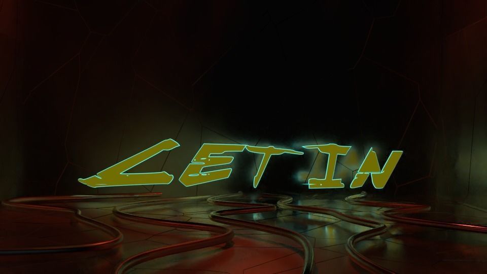 Cyberpunk 2077 Text 3D model animated | CGTrader