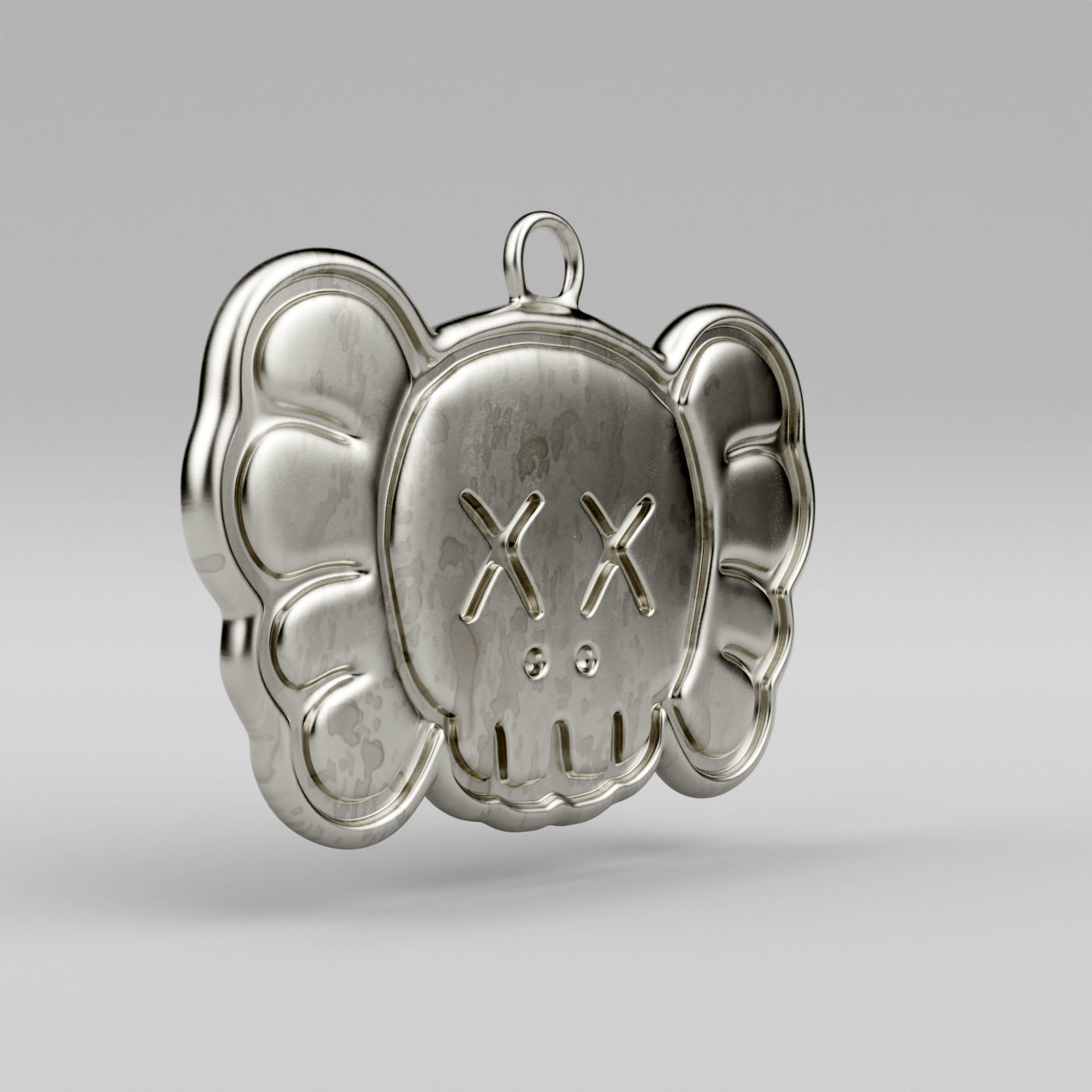 KAWS Companion Necklace 3D model | CGTrader