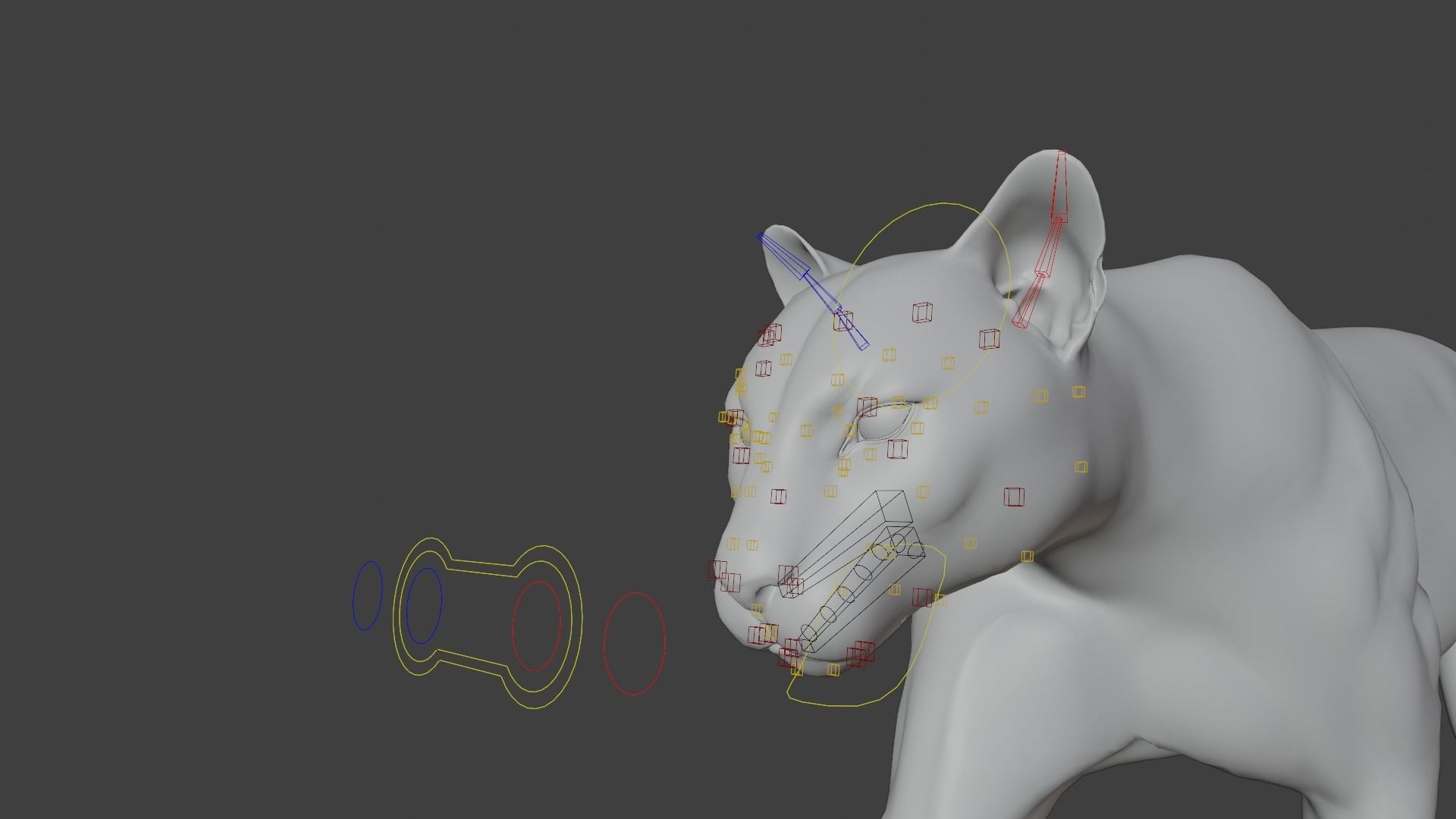 Puma Animated 3D model animated rigged | CGTrader