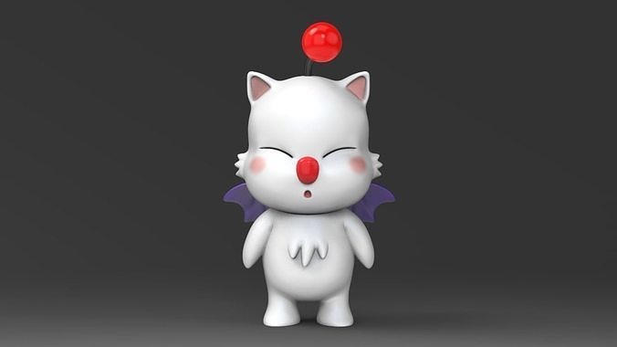 Cute Mogu STL 3D model 3D printable | CGTrader