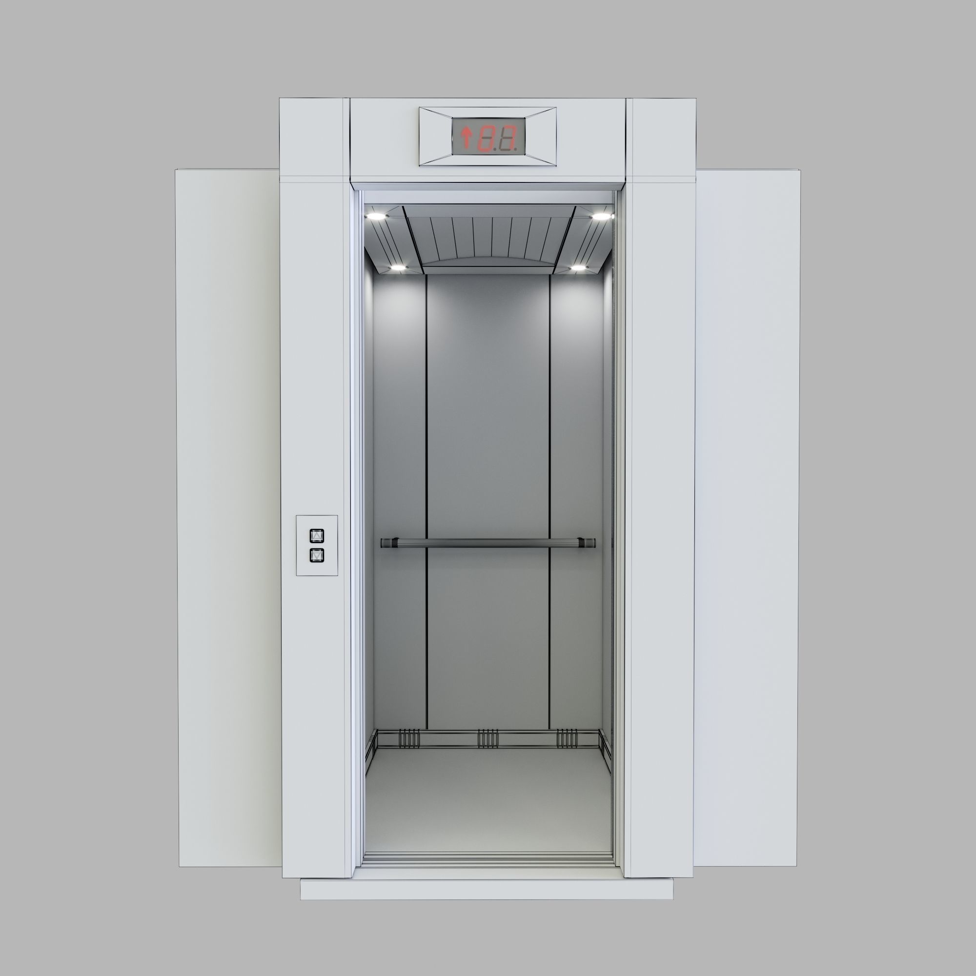 PASSENGER ELEVATOR 3D model | CGTrader