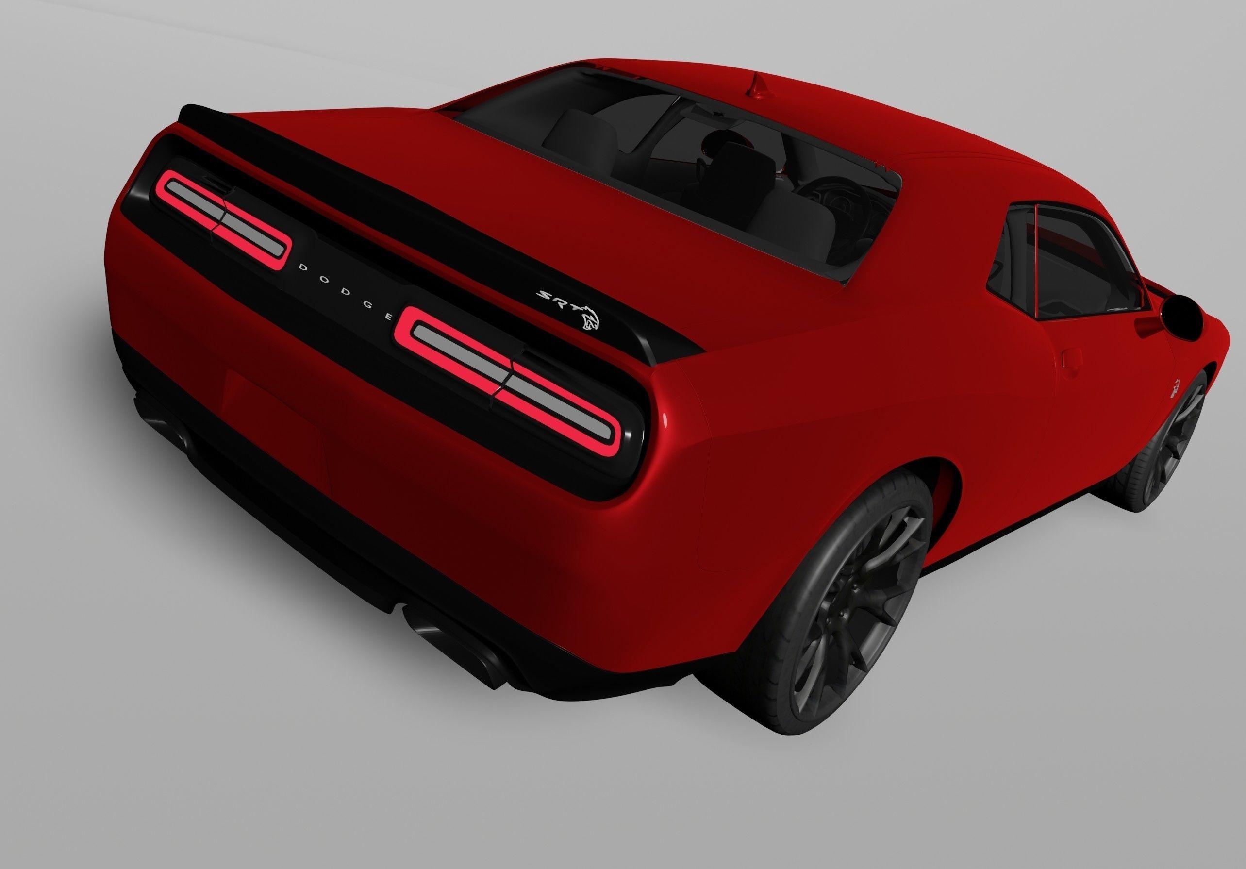 3D model Supercar dodge sport car VR / AR / low-poly | CGTrader