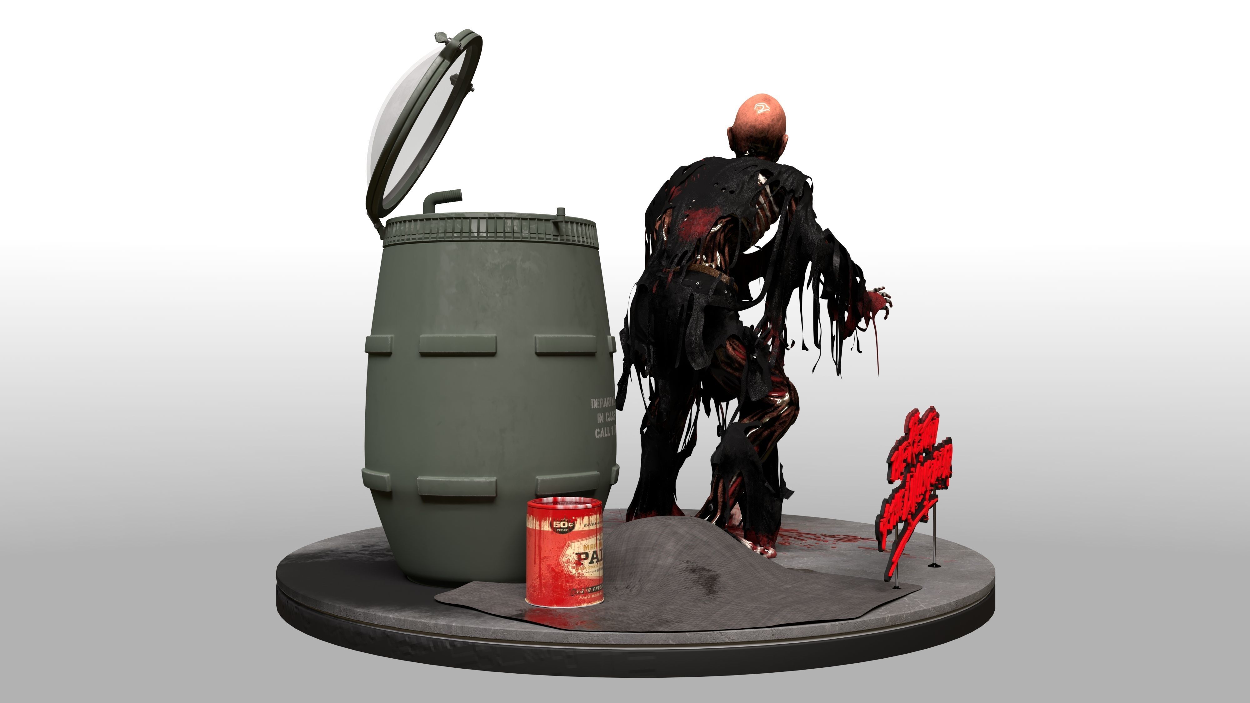 The return of the living dead 3D model | CGTrader