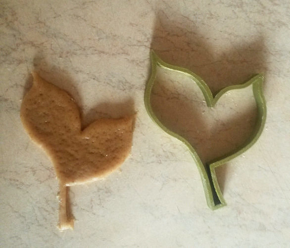 Autumn leaf 3D model 3D printable | CGTrader