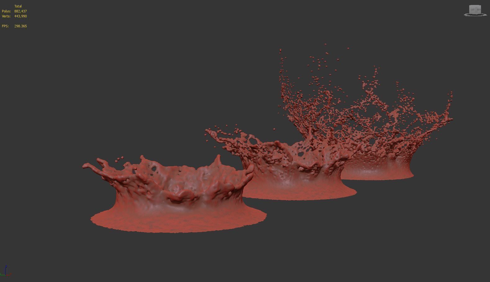 Water Splash 3D Model 3D model | CGTrader