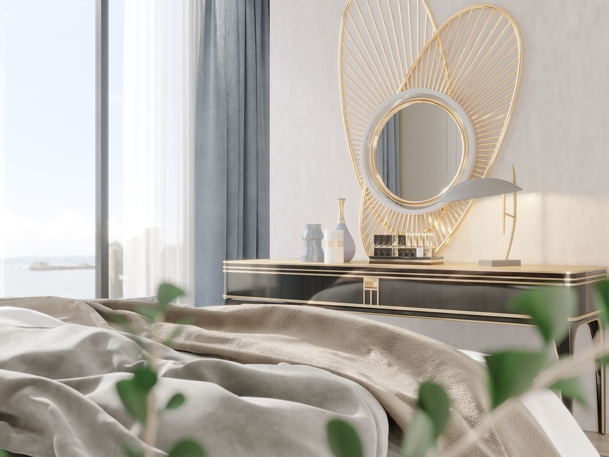 neo Chinese style 3D model rigged | CGTrader